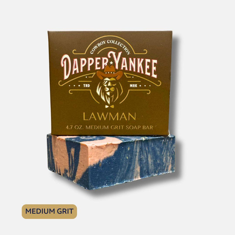 Lawman Natural Soap Bar - Cowboy Soap | Dapper Yankee