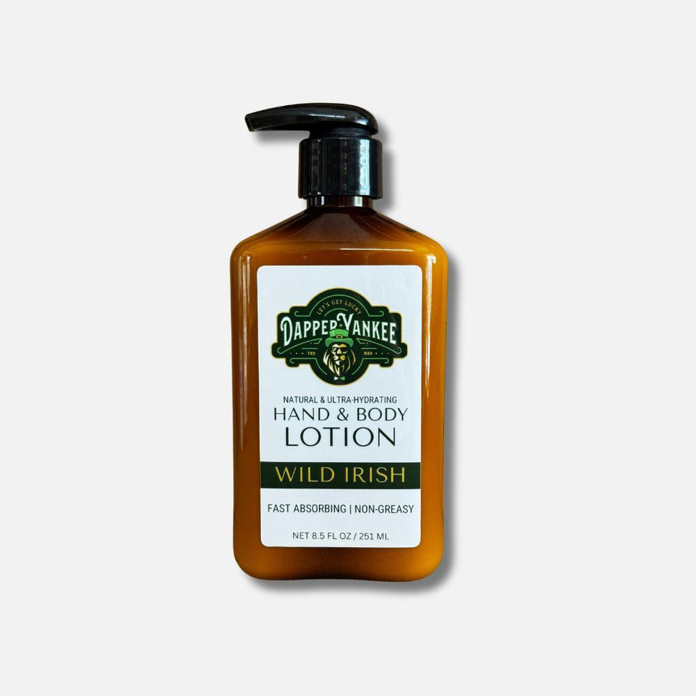 Wild Irish Hand & Body Lotion - Manly Scent | Dapper Yankee